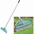 Artificial Turf Rake with Adjustable Steel Handle from 32 to 61 Inch ...