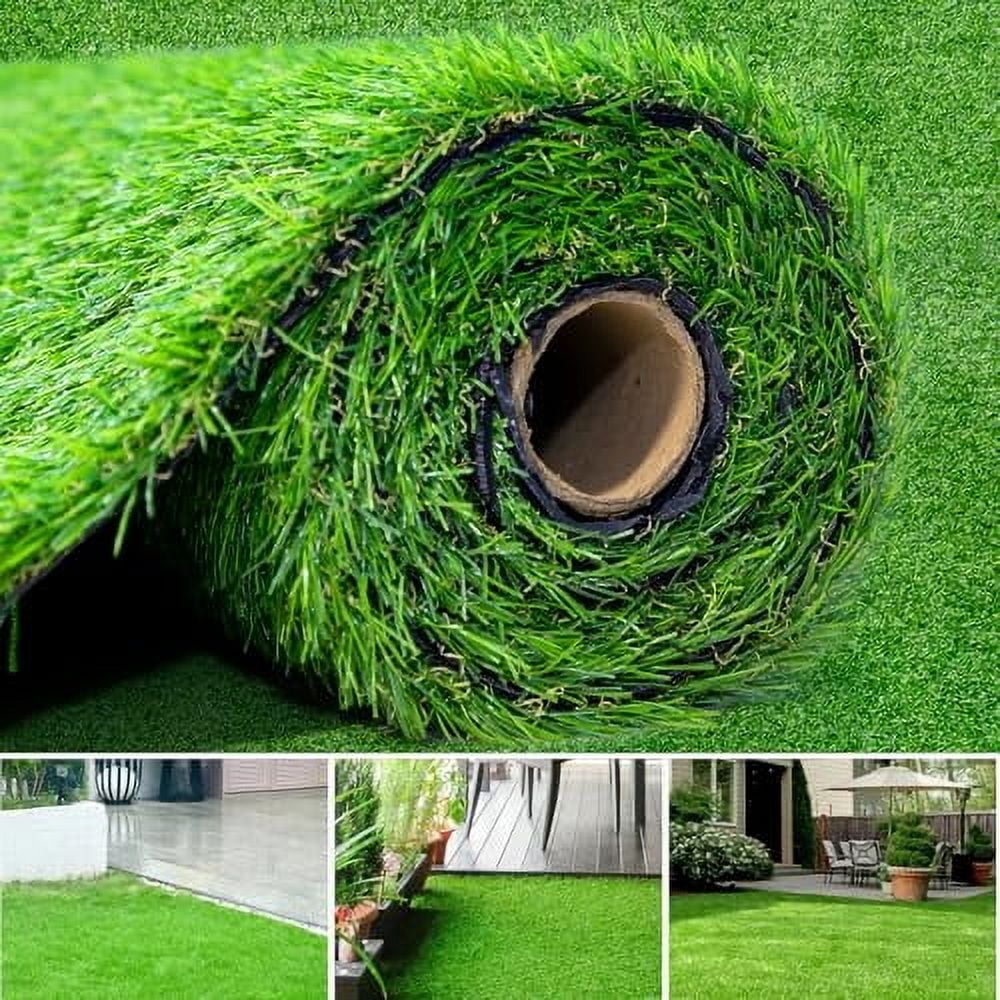Artificial Turf Rolls Grass Realistic Synthetic Thick Fake Faux Grass ...