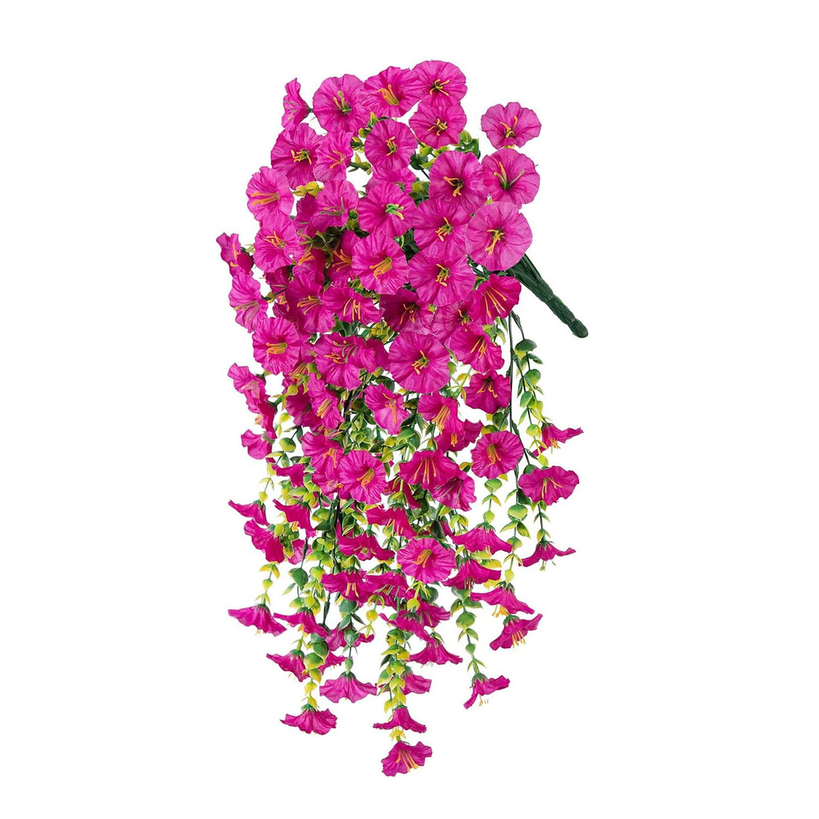 Artificial Vines 15Feet Silk Flower Garland for Outdoors Purple Morning ...