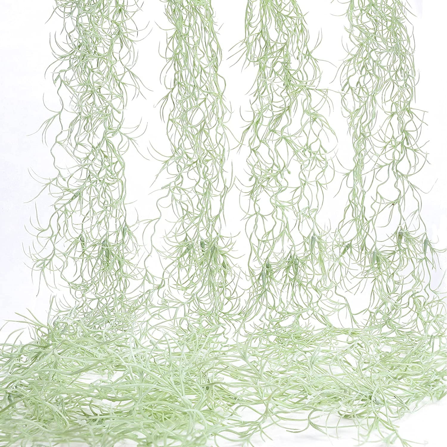 Artificial Vines Moss Faux Greenery Moss for Potted Plants Realistic ...