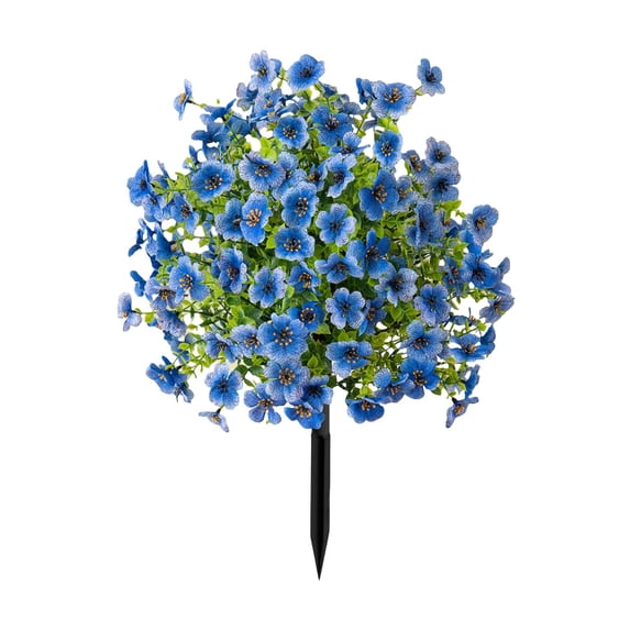 Artificial Violet Ball Topiary Trees with Ground Spikes, 22 Inch ...