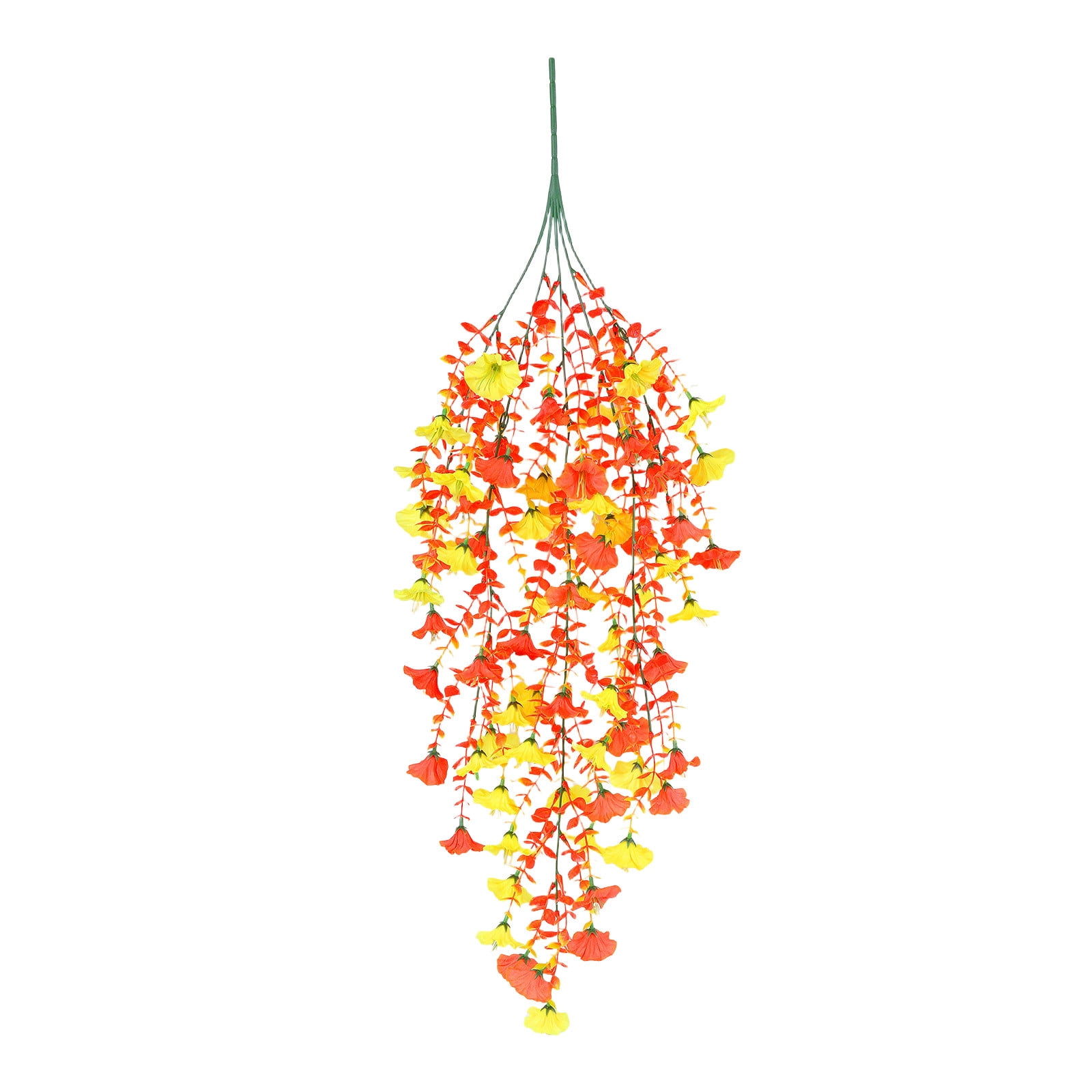 Artificial Violet Cane, 29.5" Purple Rattan Flowers, Plastic Hanging ...