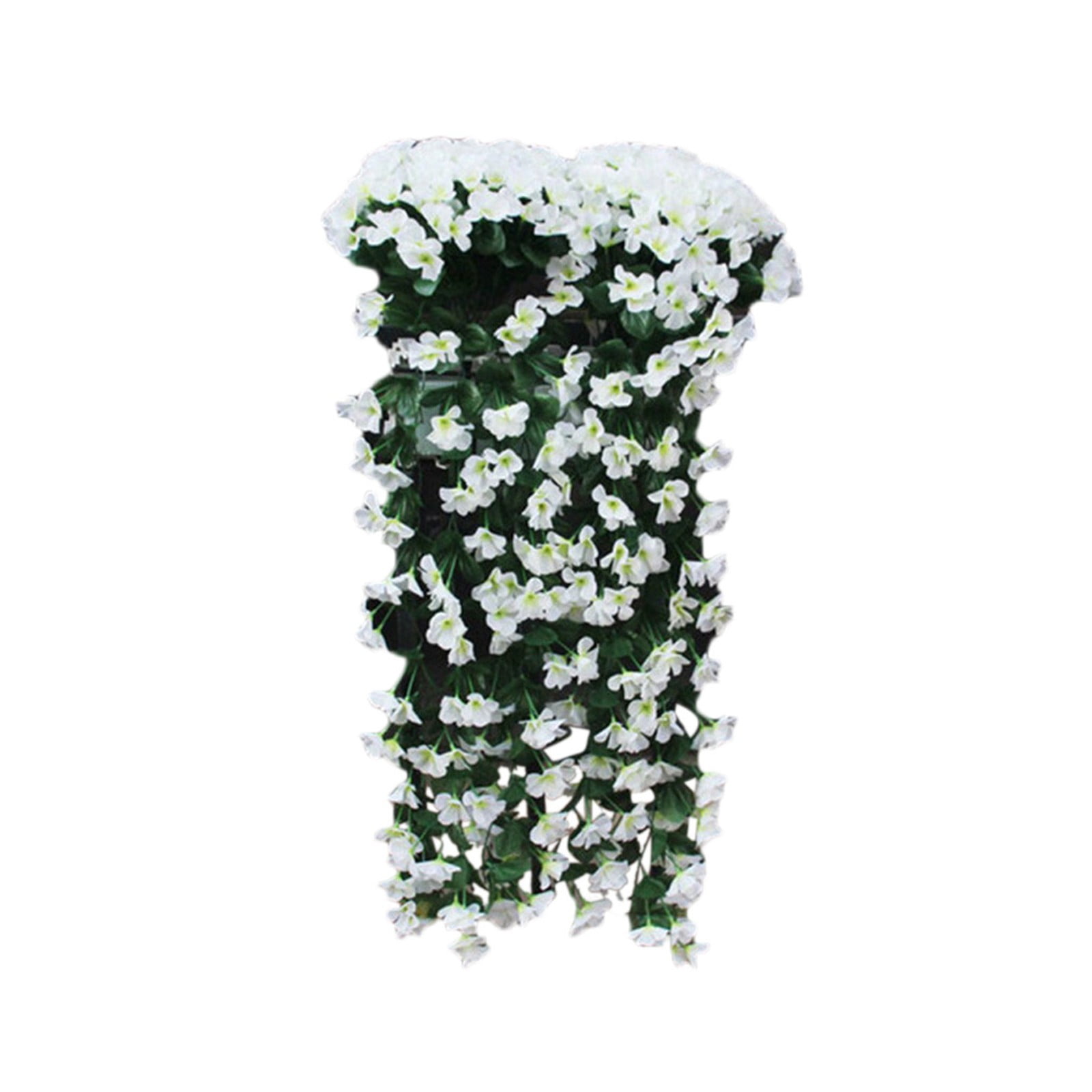 Artificial Violet Hanging Flowers Blue - Fake Garland for Wedding Arch ...