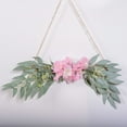 Artificial Wall Decor Flower Garland Farmhouse Hanging Leaves with ...