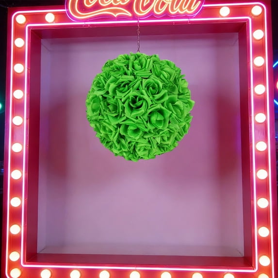 Artificial Wedding Centerpieces – 11.8 Inch Satin Rose Hanging Floral ...