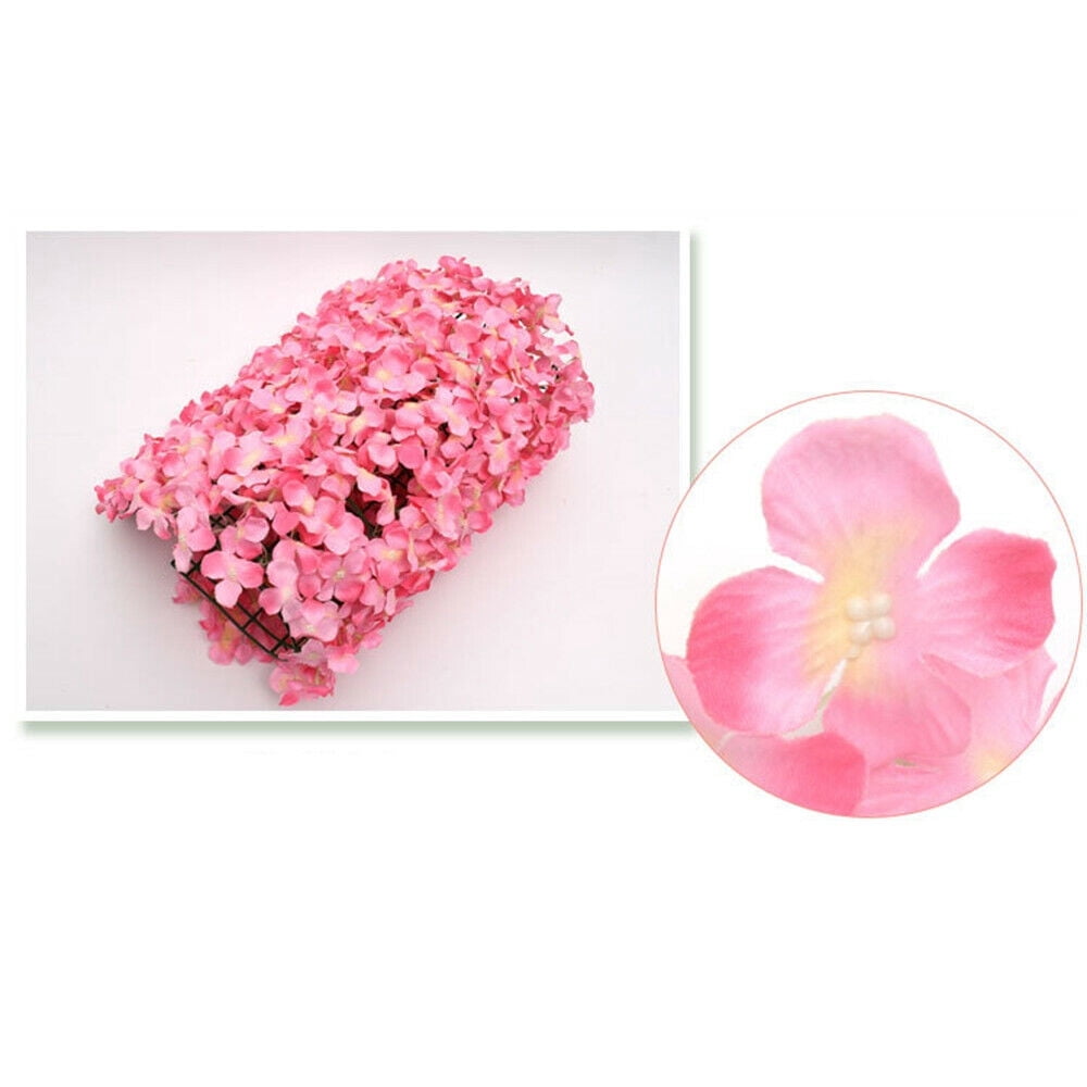 Artificial Wedding Silk Flower Wall Decor 10X Background Rose Floral ...