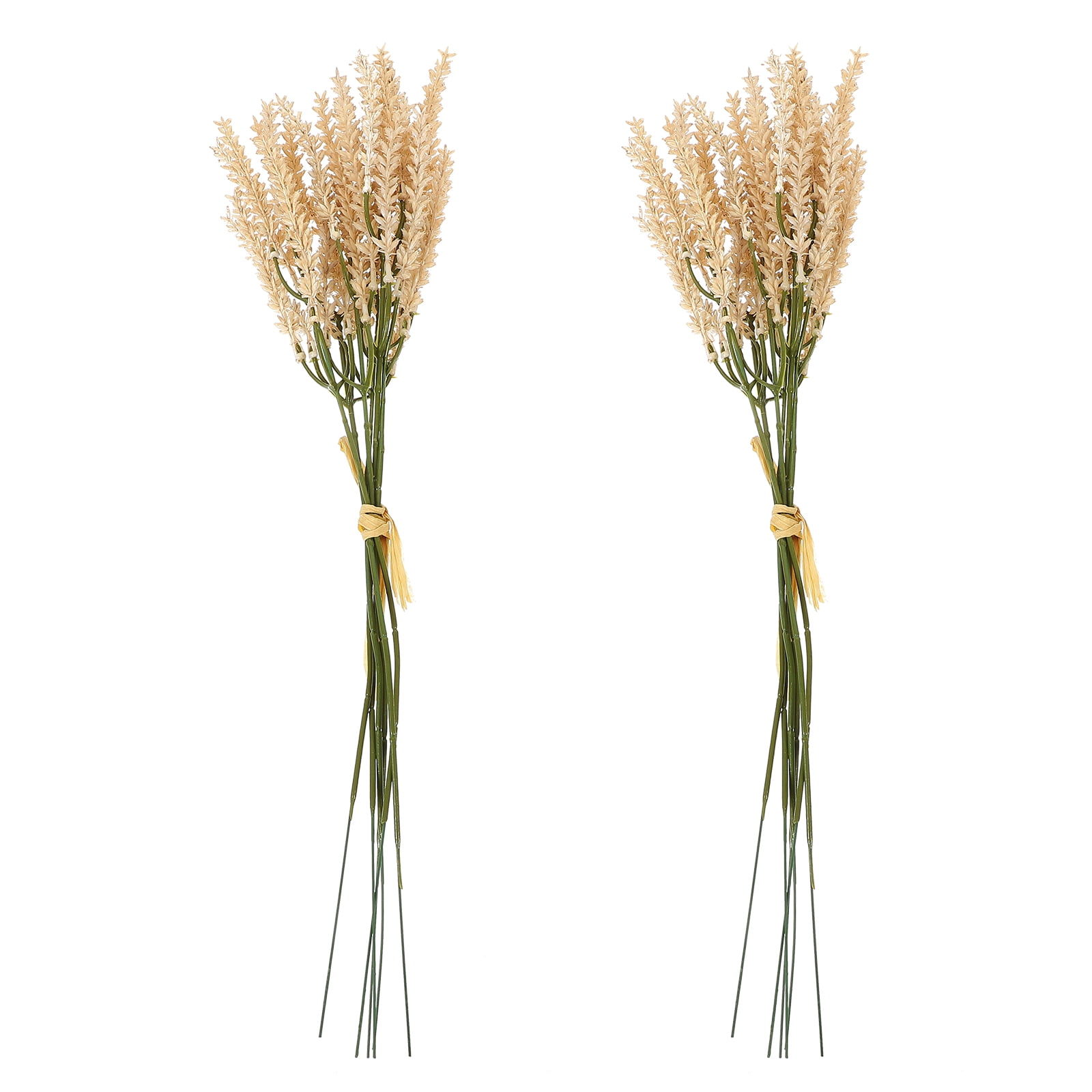 2pcs Fresh Wheat Stalks Flower Bunches for DIY Wedding Arrangements ...