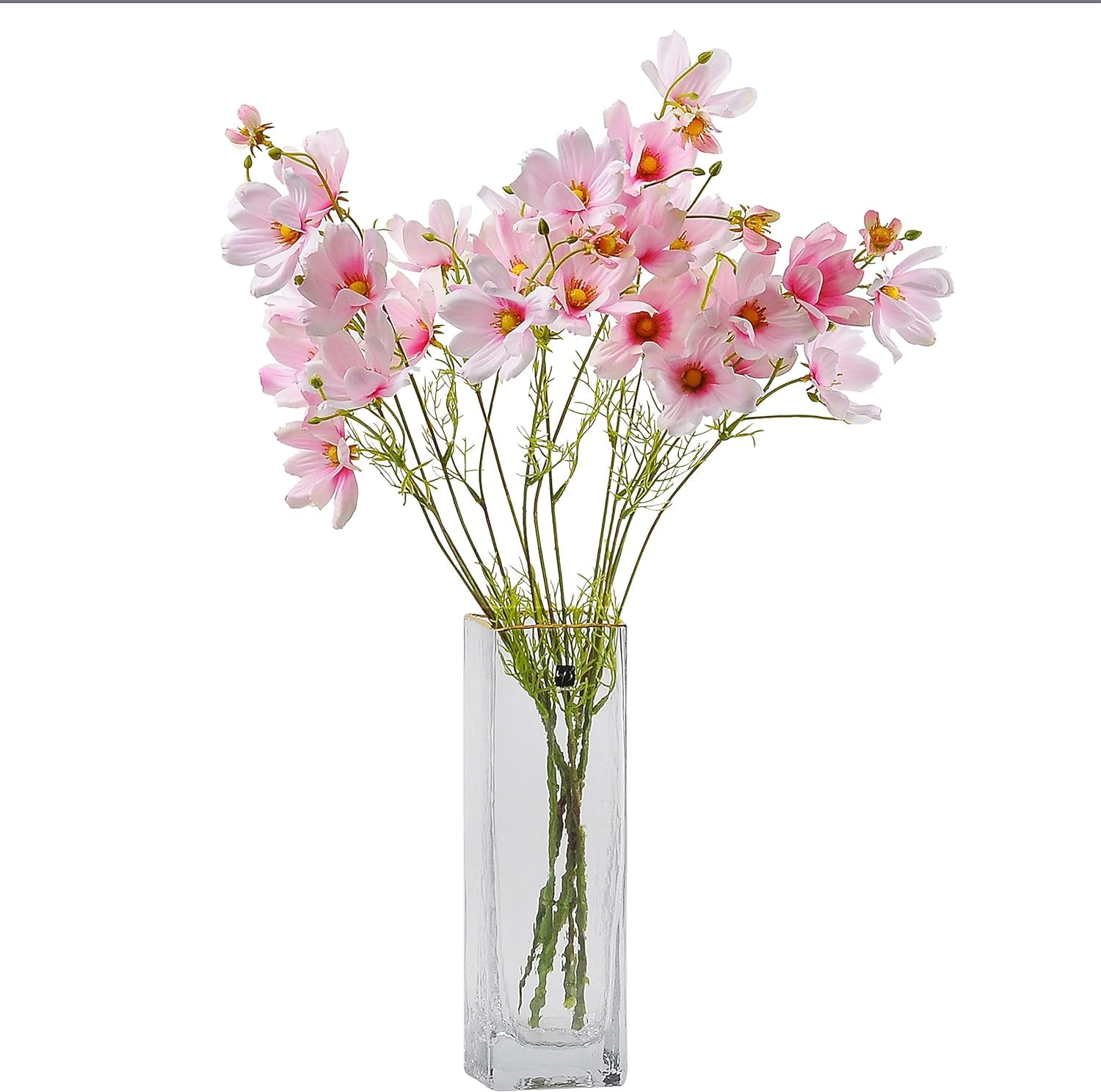 Artificial Wild Flower Cosmos 6pcs Long Stem Coreopsis for Wedding ...