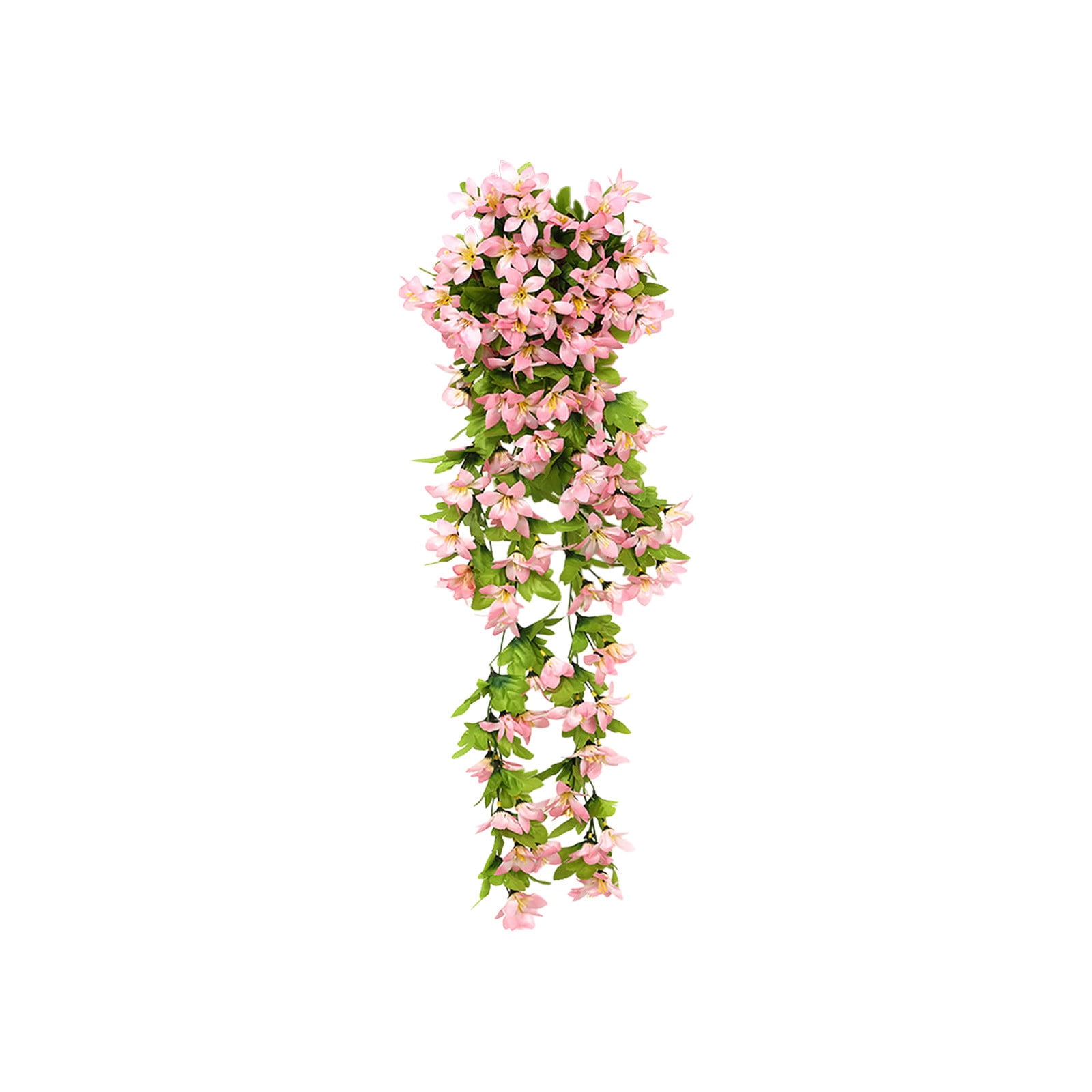 Artificial Wisteria Hanging Flowers 33.5 Inch, Silk Wisteria Garland ...