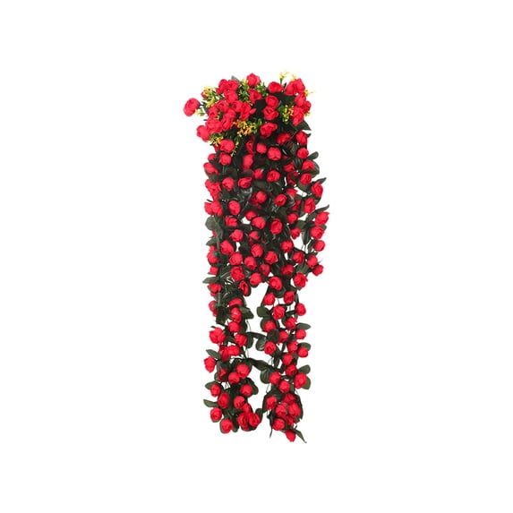 Artificial Wisteria Hanging Flowers Silk Hanging Vines Fake Wisteria ...