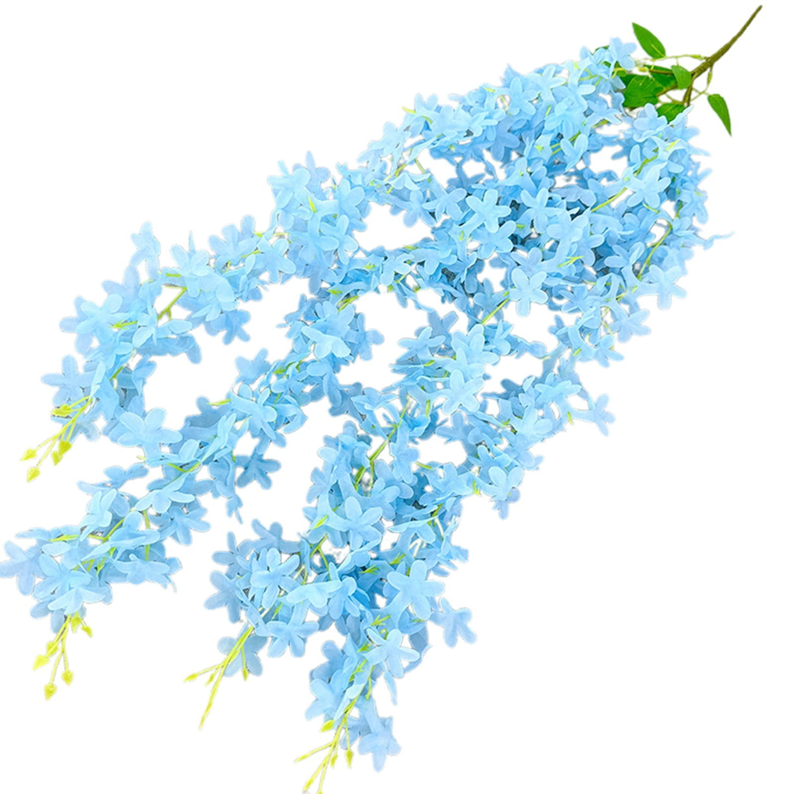 Artificial Wisteria Hanging Garland - 4.3FT Silk Wisteria Vine with ...