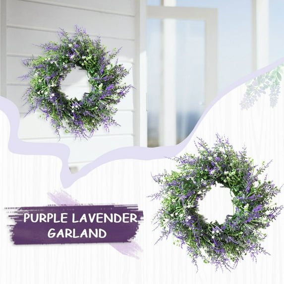 Artificial Wreath under $5! Yannianjz Artificial Eucalyptus Wreath ...