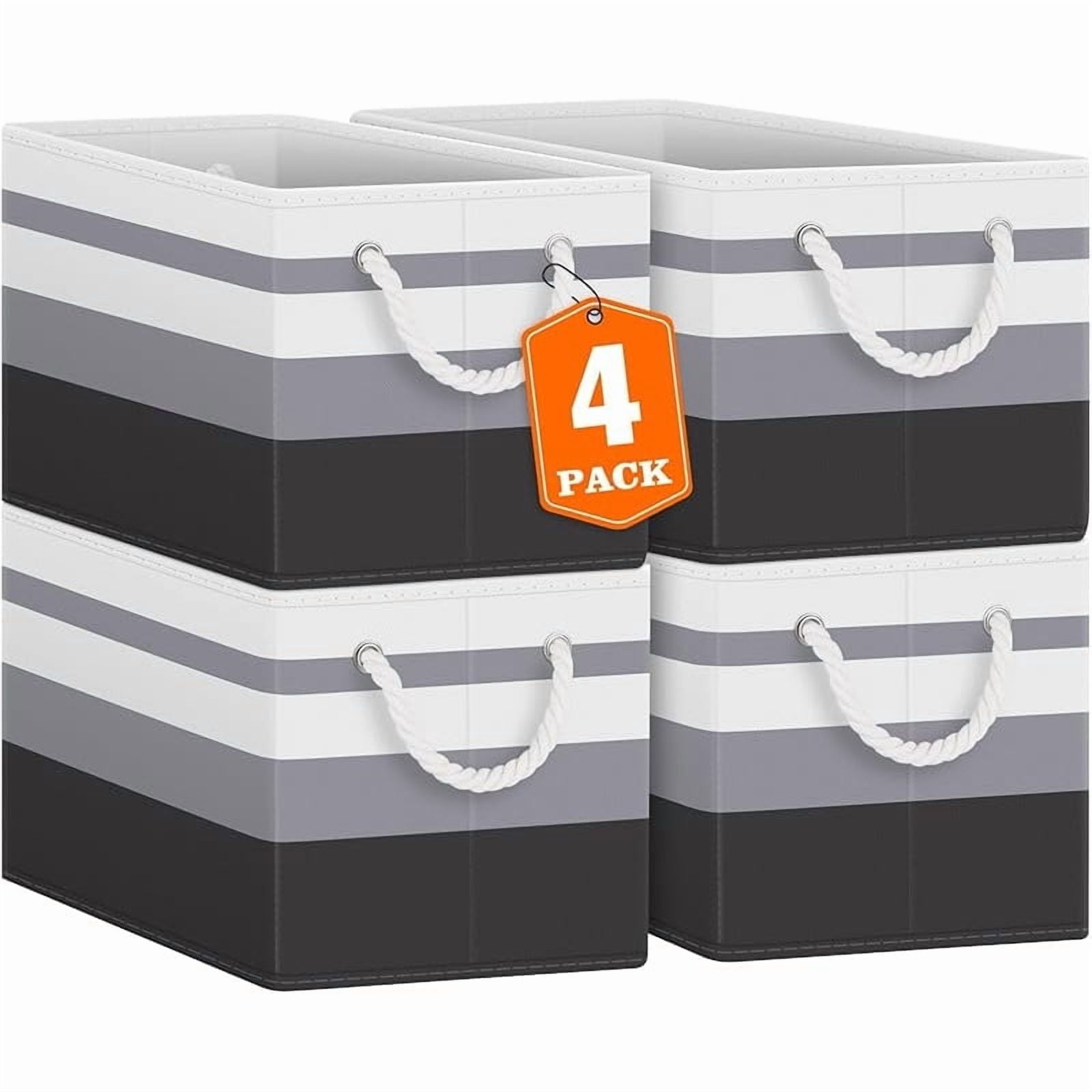 Fab totes Storage Bins, Foldable Storage Baskets for Organizing Toys ...