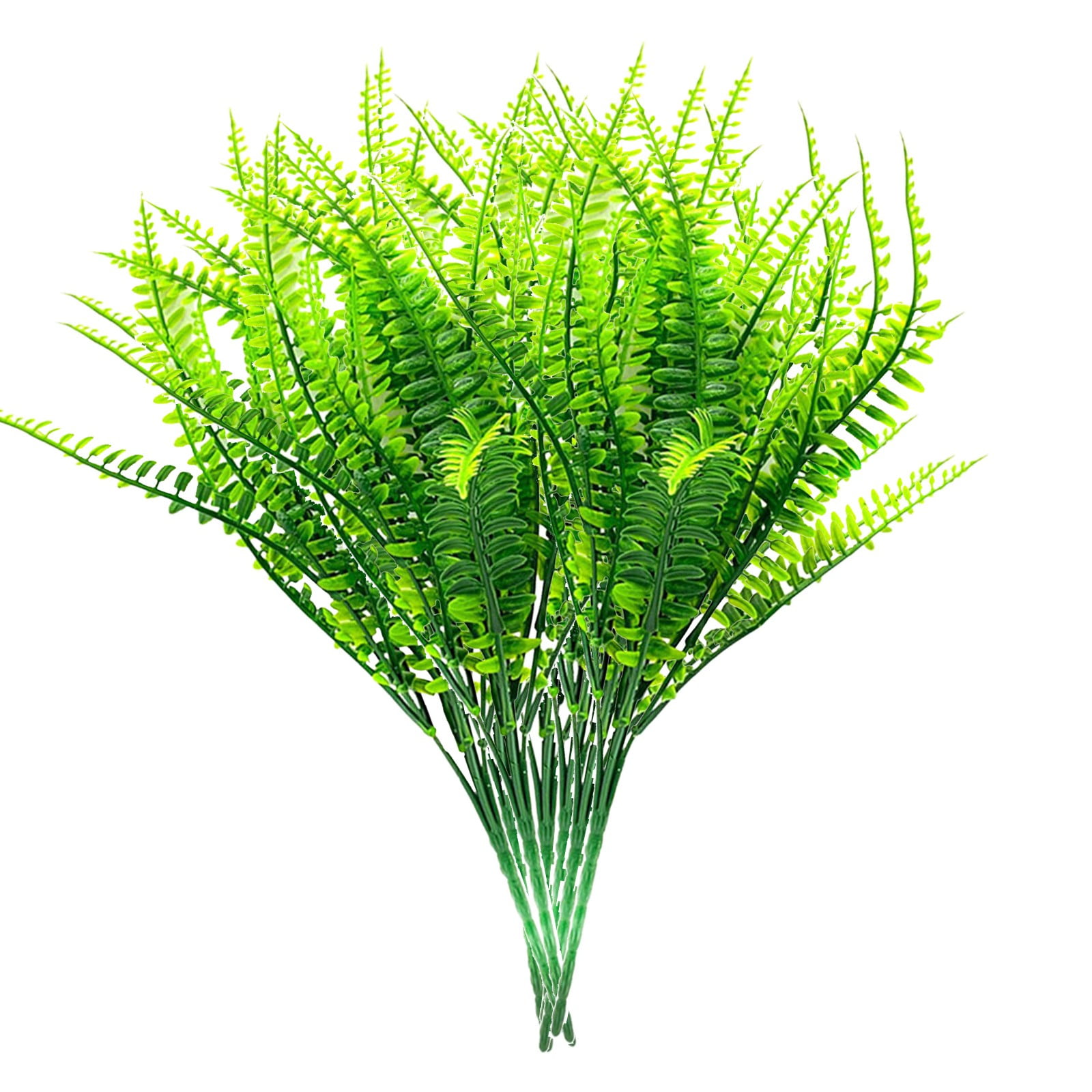 Easter Artificial Flowers 12 Pcs Fern Artificial Ferns for Outdoors ...