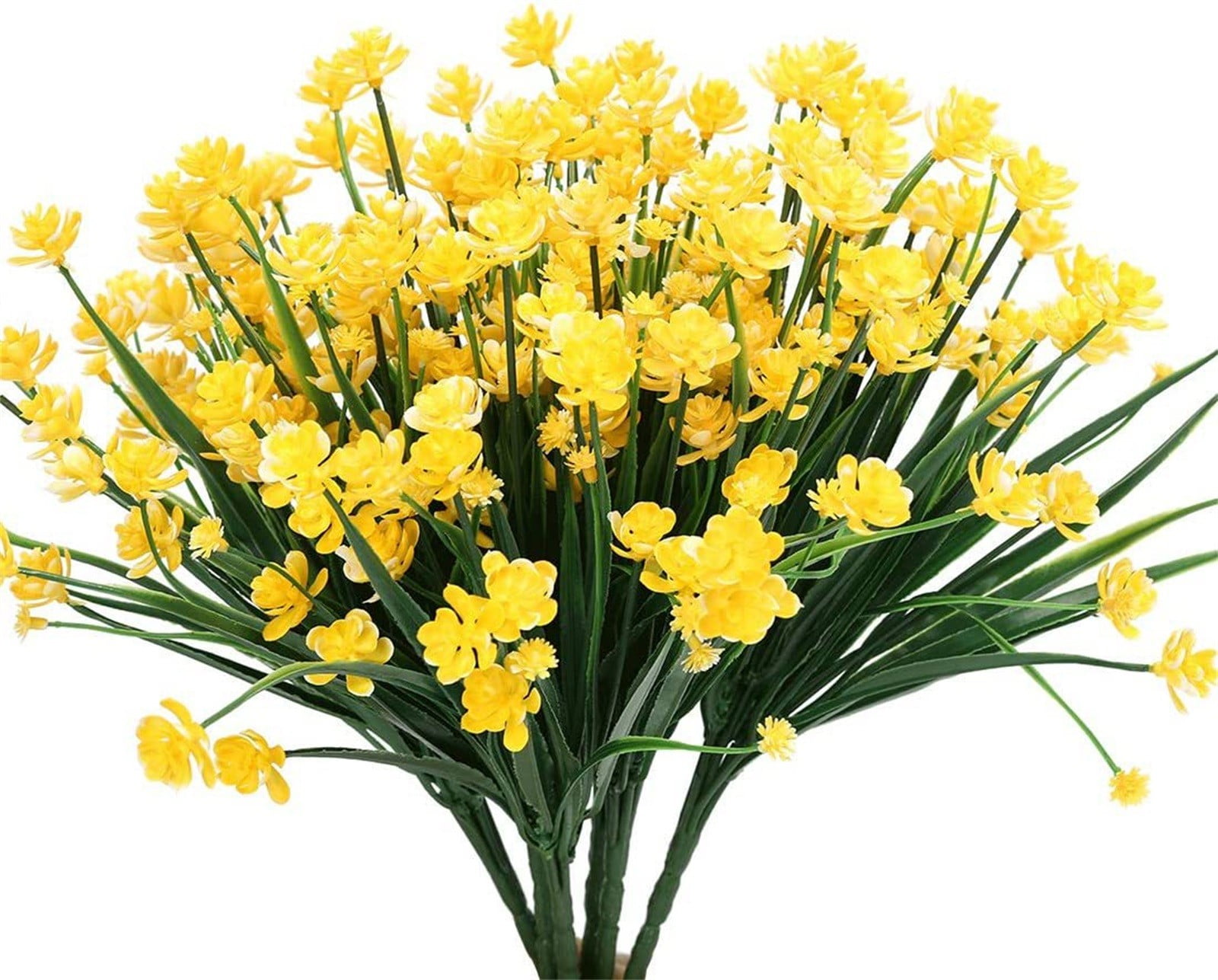 Artificial flowers! 2 Piece Spring Simulation Ground Insert Green ...