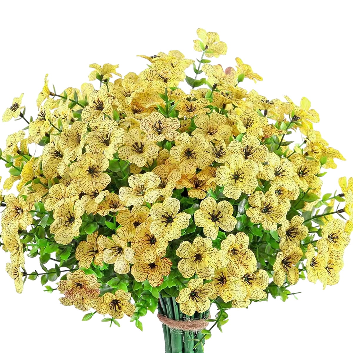 Artificial flowers Fake outdoor flower arrangements Cemetery flowers decorated with plastic UV ...