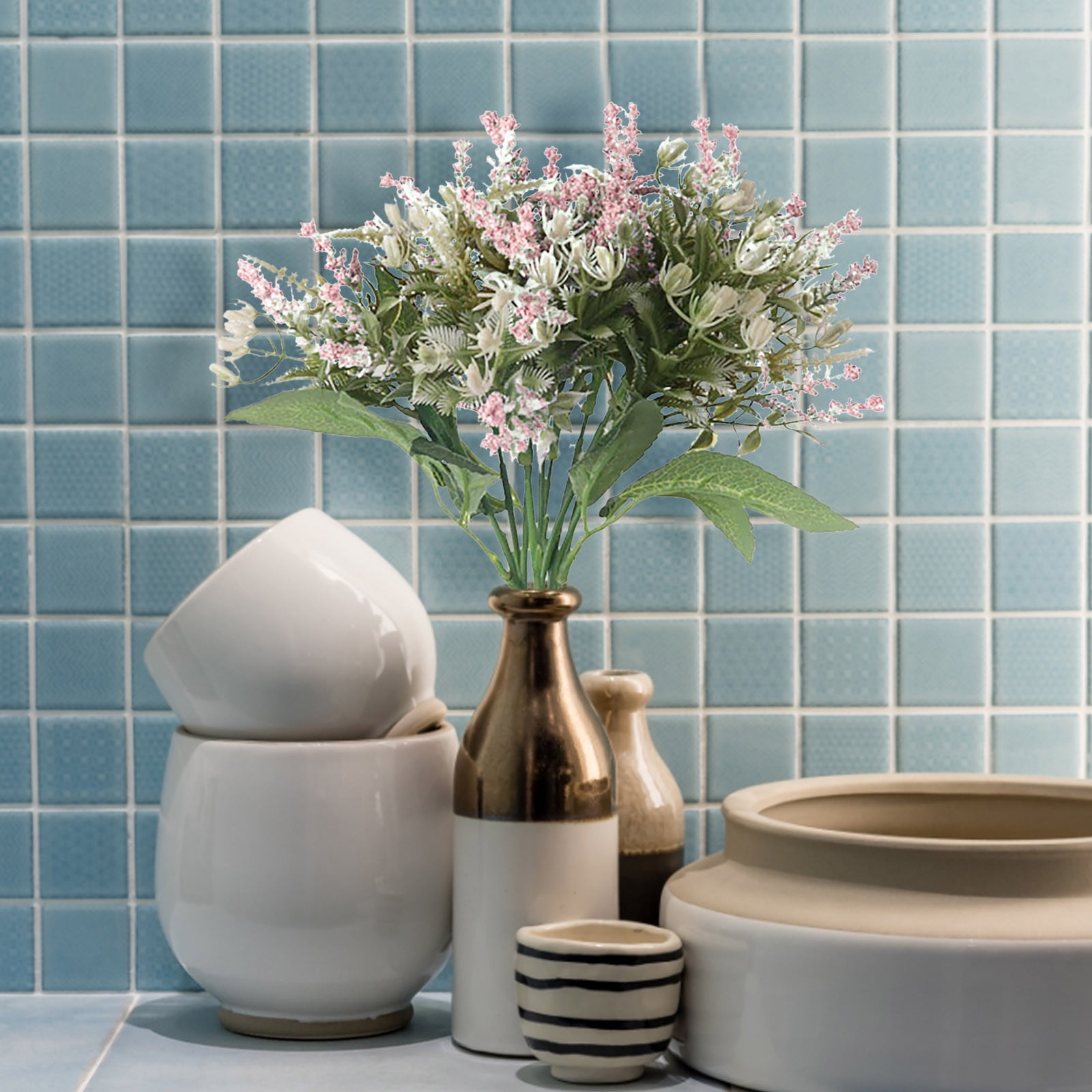 Artificial flowers Gypsophila Bouquet Wedding Home Decoration ...