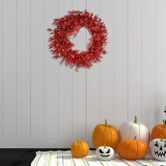 Artificial flowers,Halloween And Thanksgiving Simulation Green Plant ...