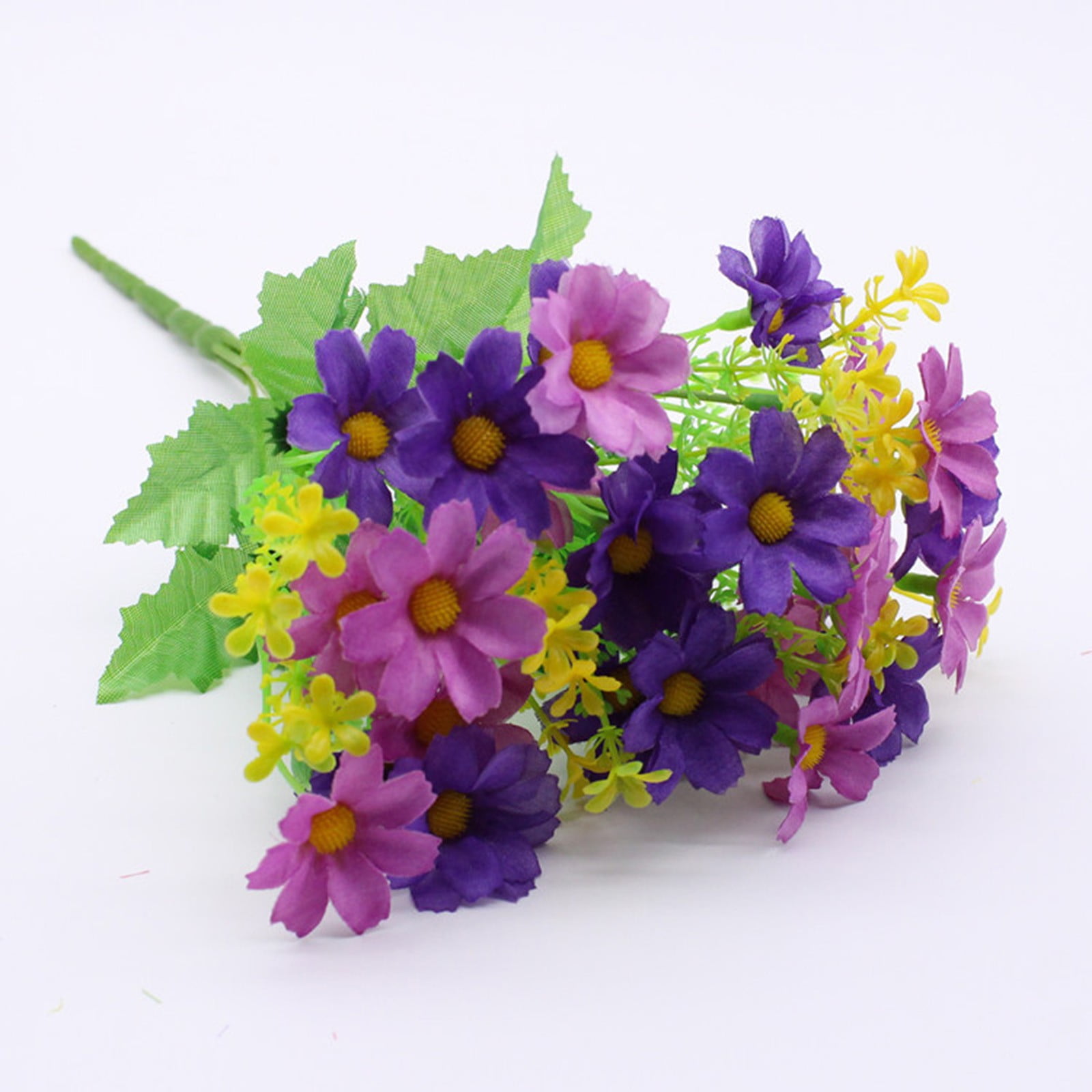 Artificial flowers Indoor Flower Artificial Faux 1Pcs Daisy Wildflowers Decor Outside Garden ...