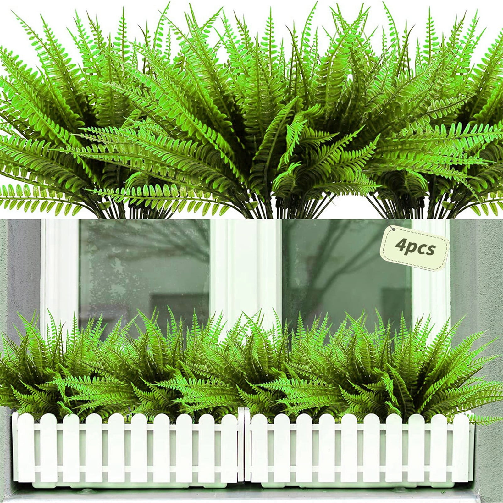 Artificial flowers,Realistic Synthetic Persian Fern Fern 2024 New Faux ...