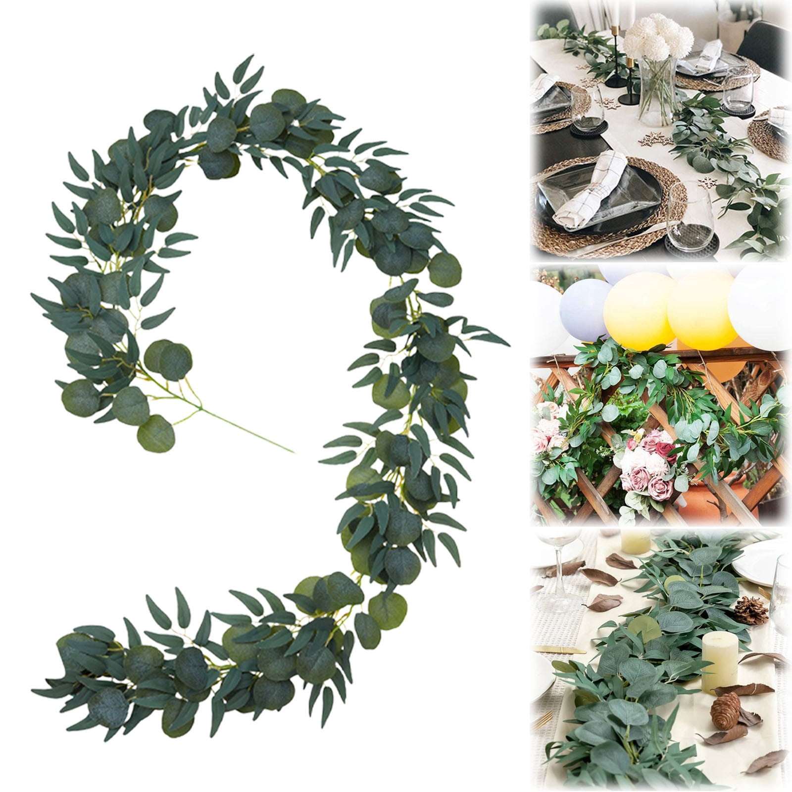 Artificial flowers,Vine Wedding Decoration Vine Green Plants Dense ...