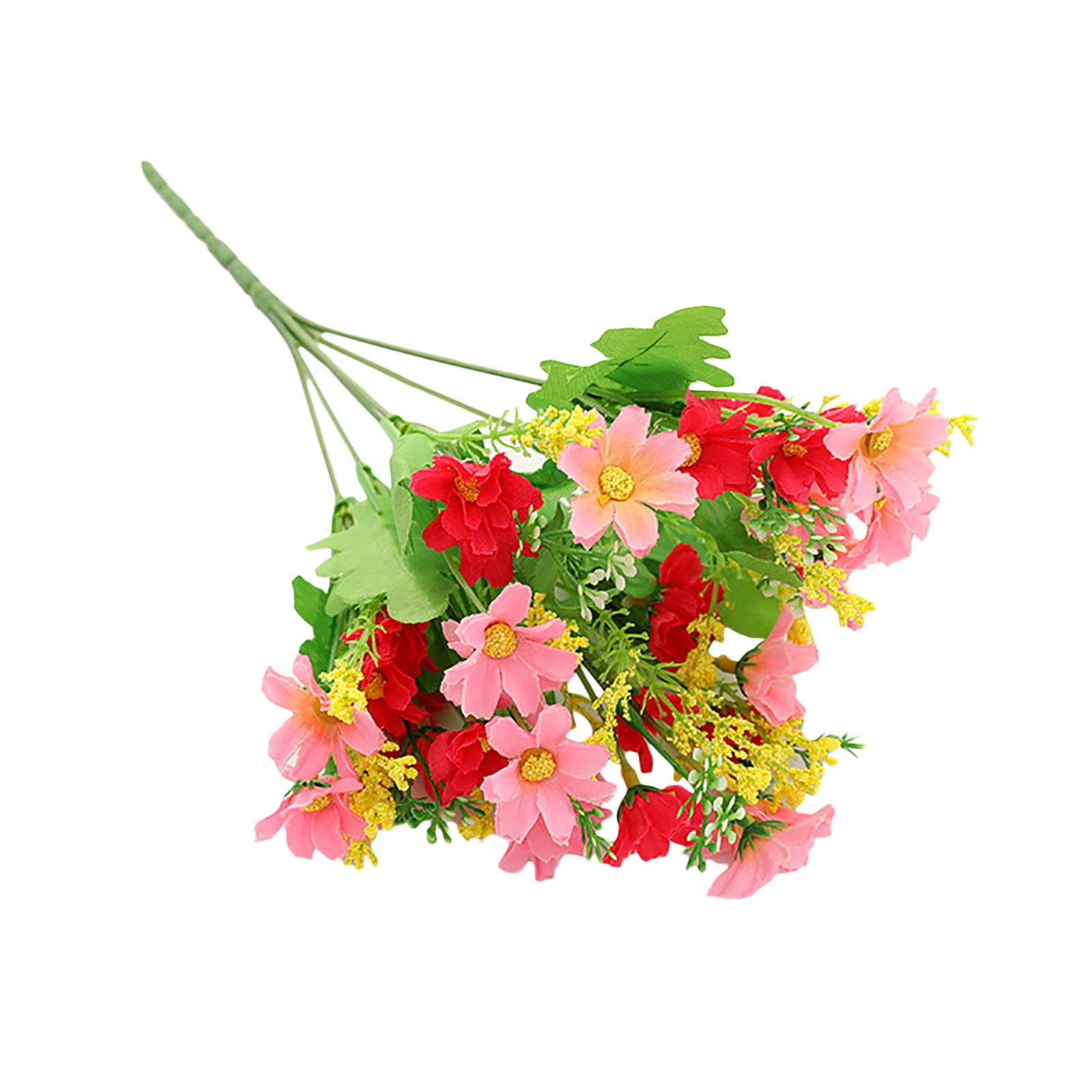 Artificial flowers for outdoors with pots Faux Flower Arrangement ...