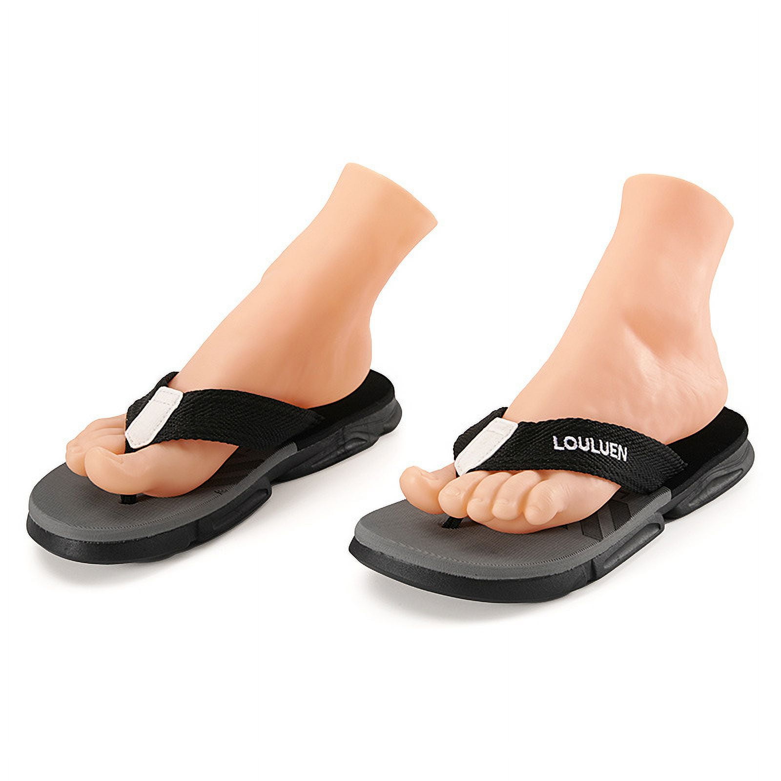 Artificial foot mold plastic matte hollow thickened hard women's foot ...