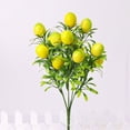 Artificial lemon tree stem 2pcs Artificial Lemon Tree Stem Fake Fruit ...