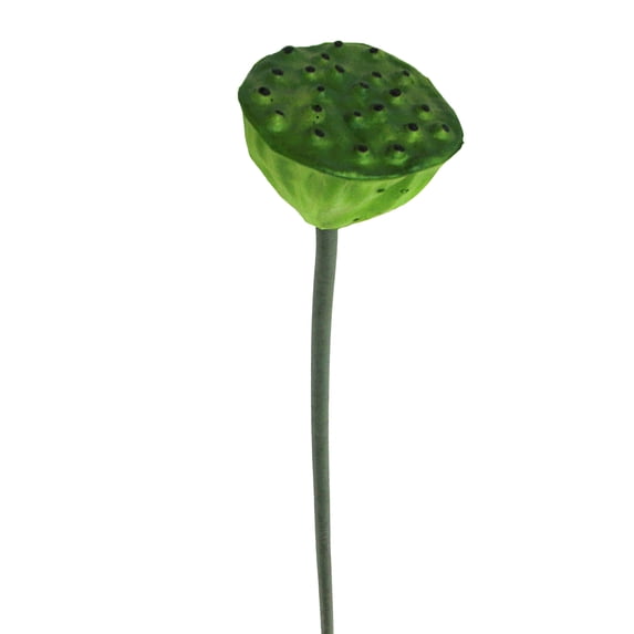 Artificial lotus leaf lotus leaf decorative flower stem with iron ...