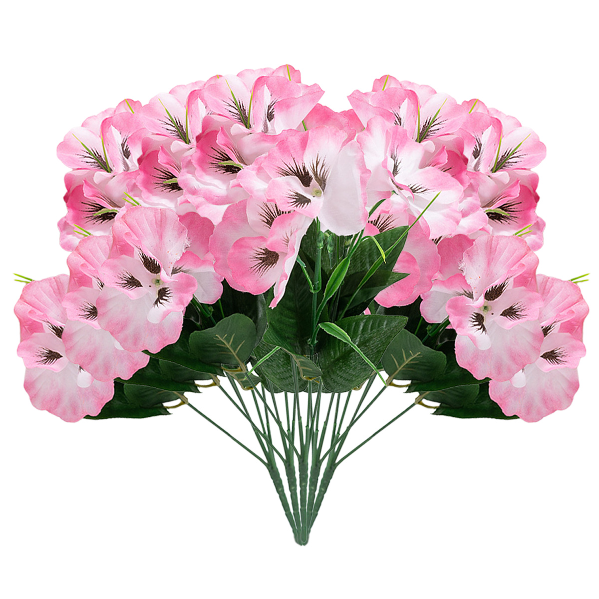 Artificial plastic flowers Family wedding kitchen garden table ...