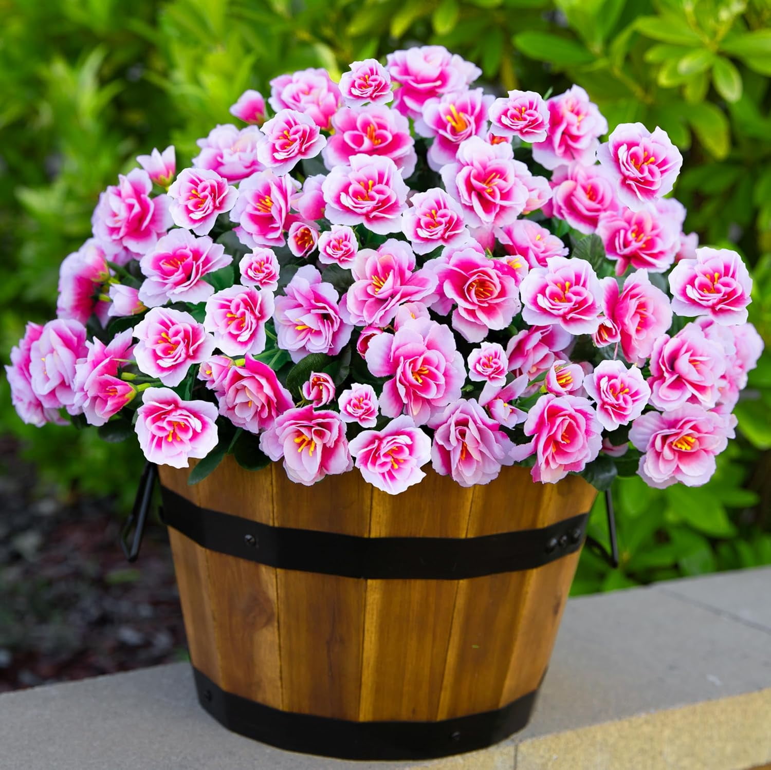 Artificial simulation outdoor flower plants, suitable for spring and ...