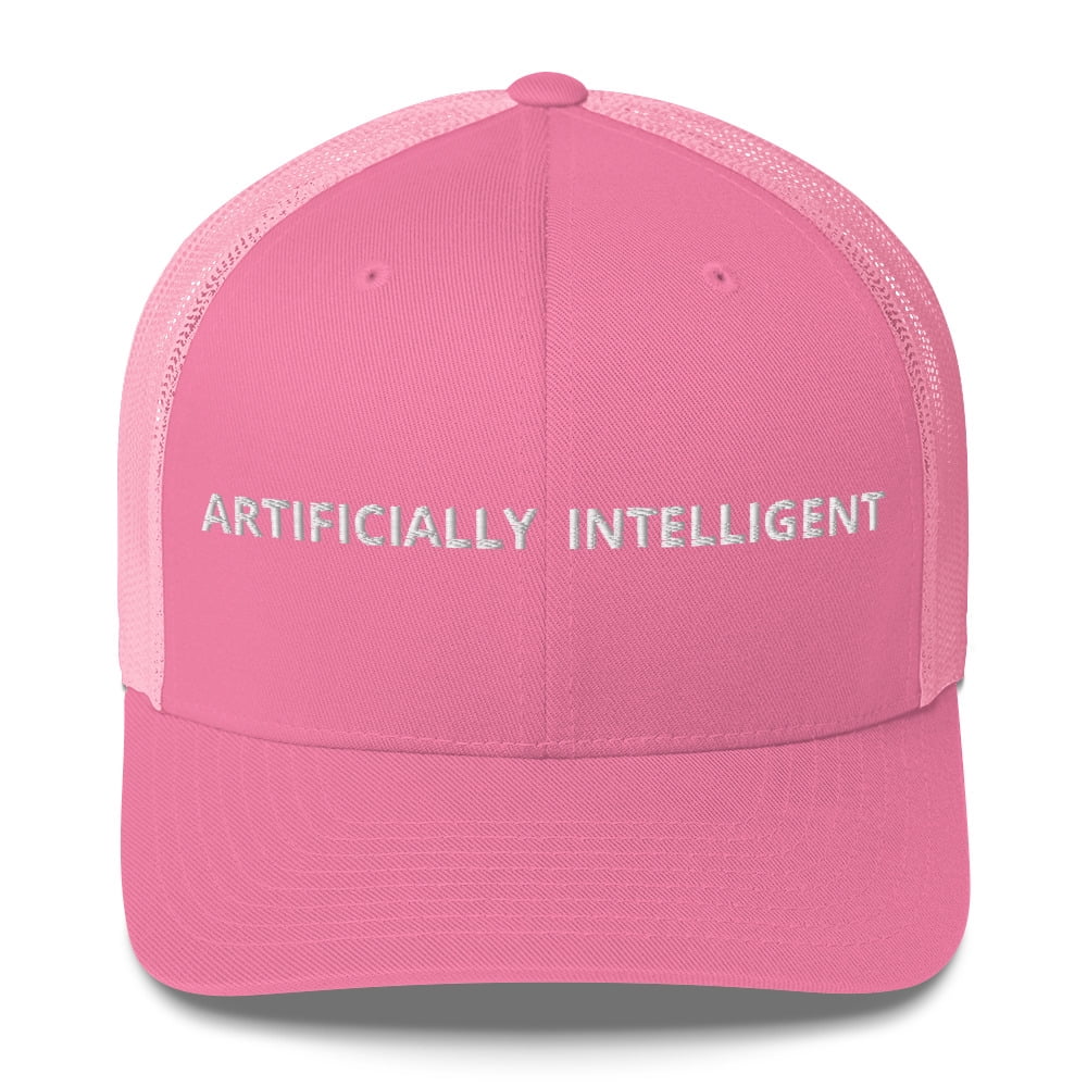 Artificially Intelligent - Trucker Hat for Smart Good Looking People ...