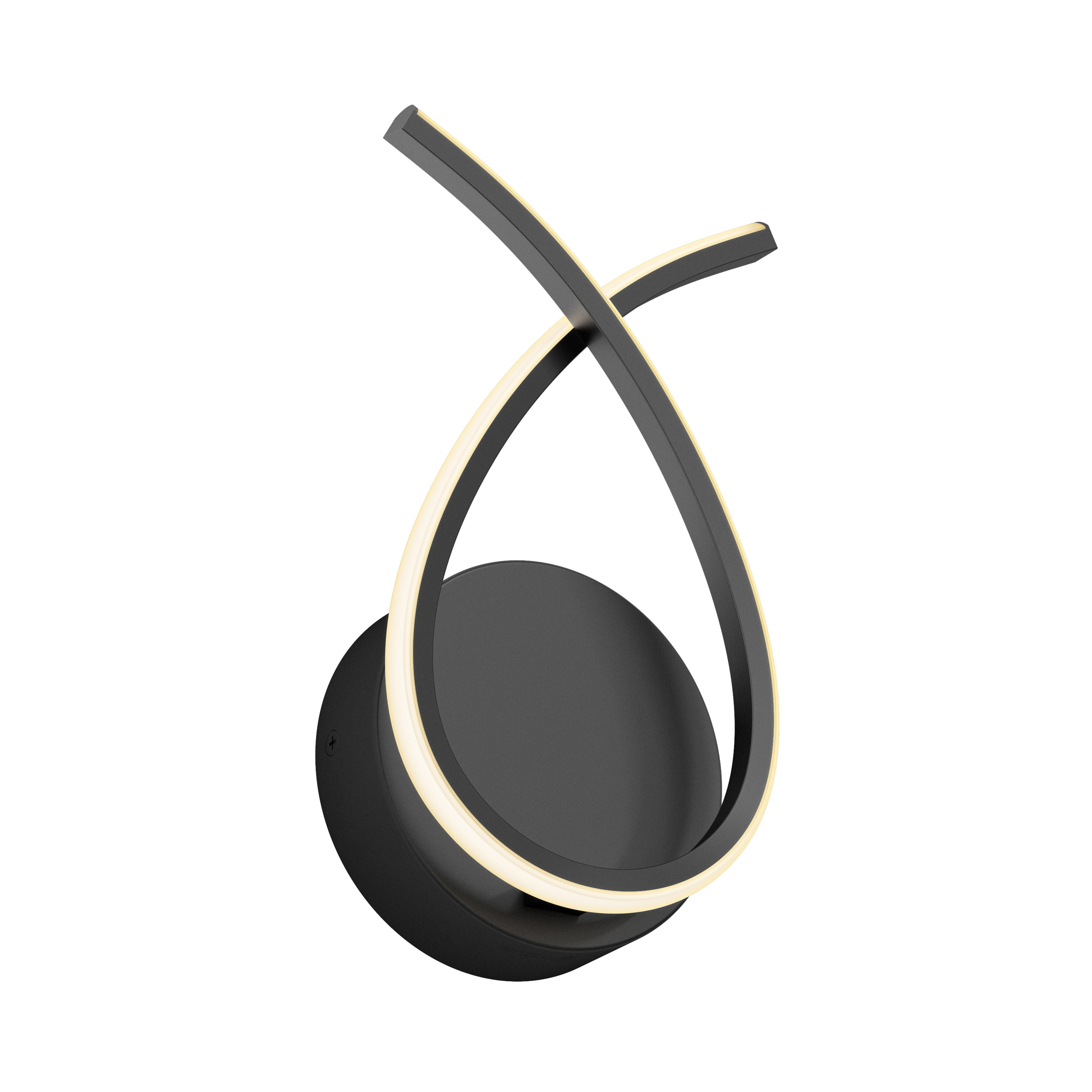 Artika Gamma Modern LED Wall Sconce Multiple CCT, Matte Black - Walmart.com