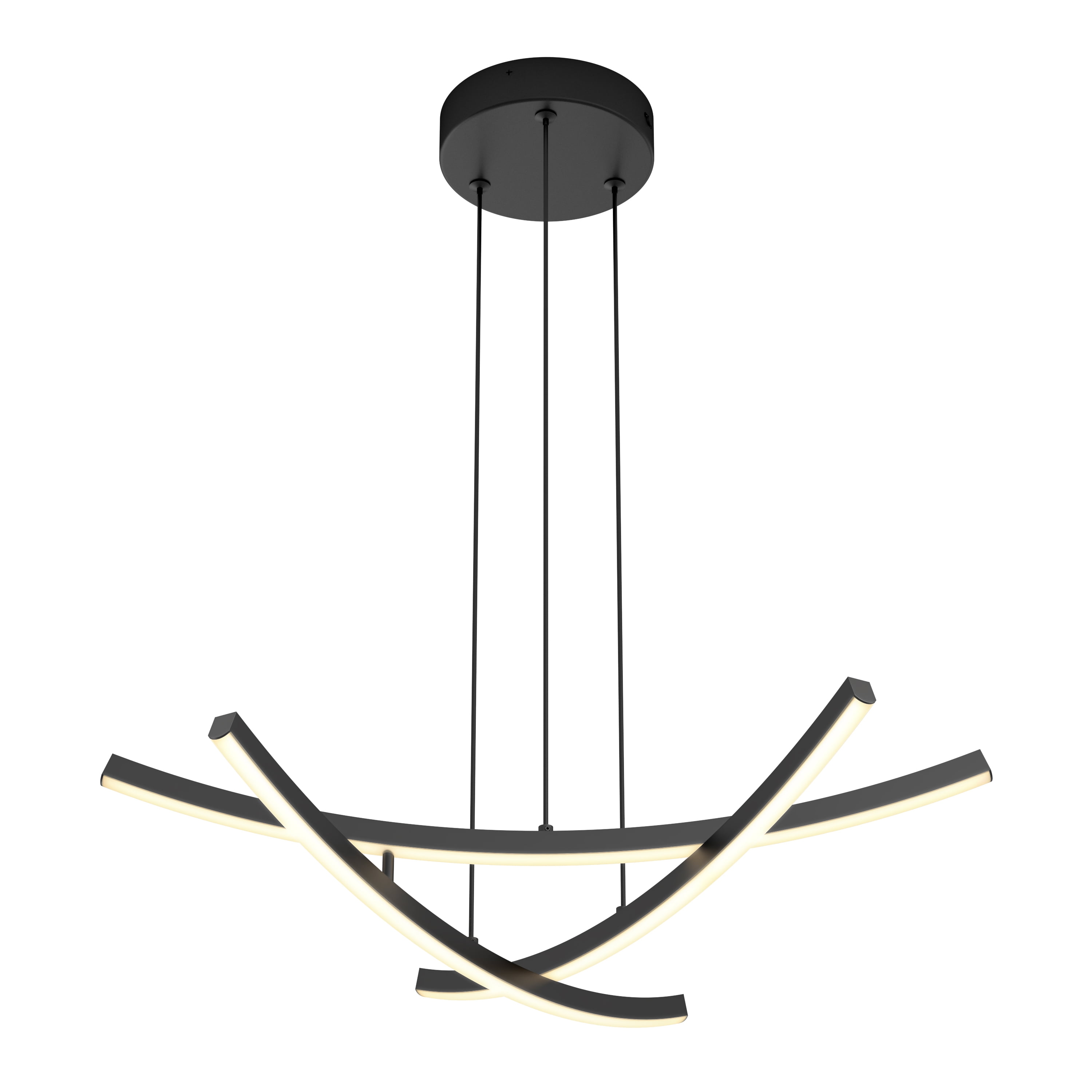 Artika Orly Modern LED Pendant Light Multiple CCT Black - Walmart.com