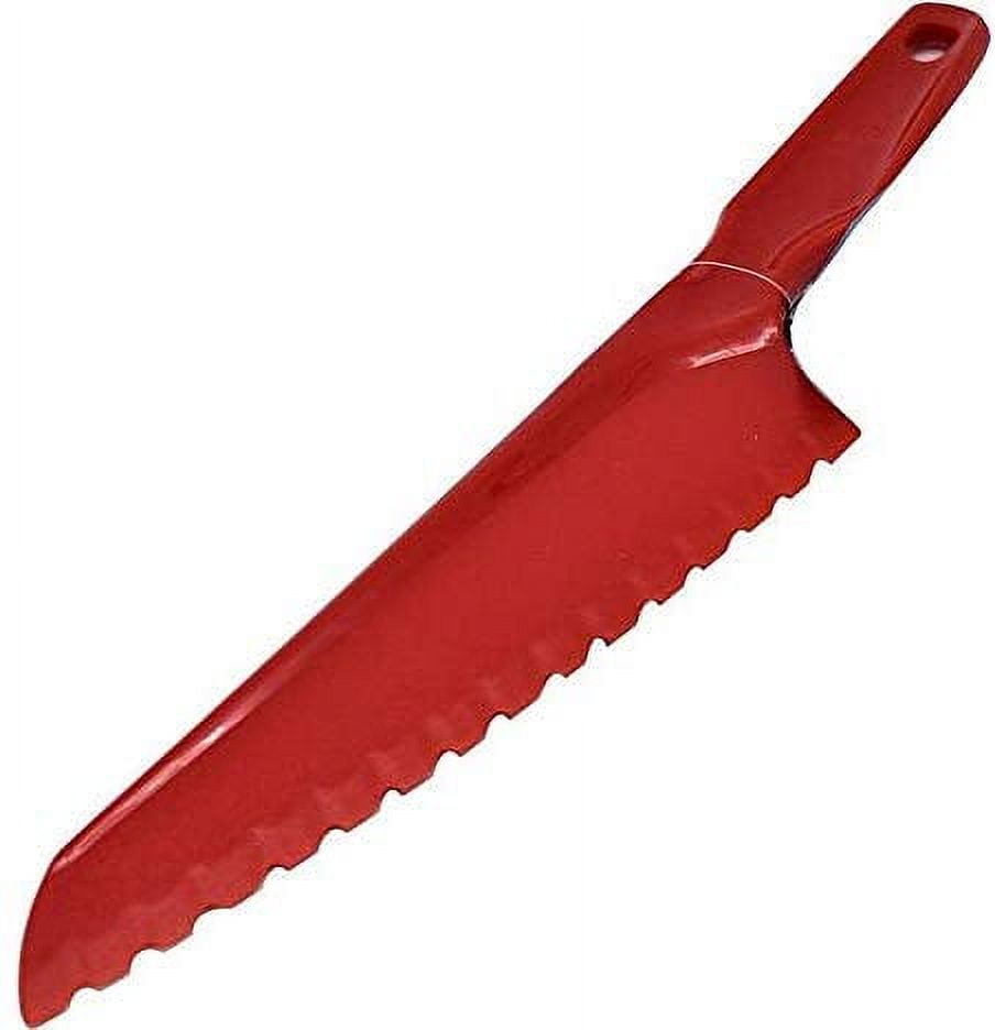 Artika Plastic Lettuce Knife | 7” Serrated Blade – Keeps Lettuce and ...