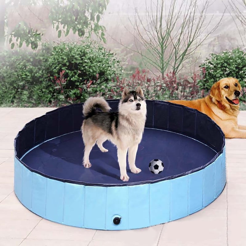 Artilife Foldable Dog Bath Pool - Portable Whelping Box for Puppies ...