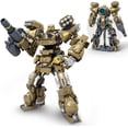 Artillery Mech Robot Transforming Building Blocks Set for Adults,City ...