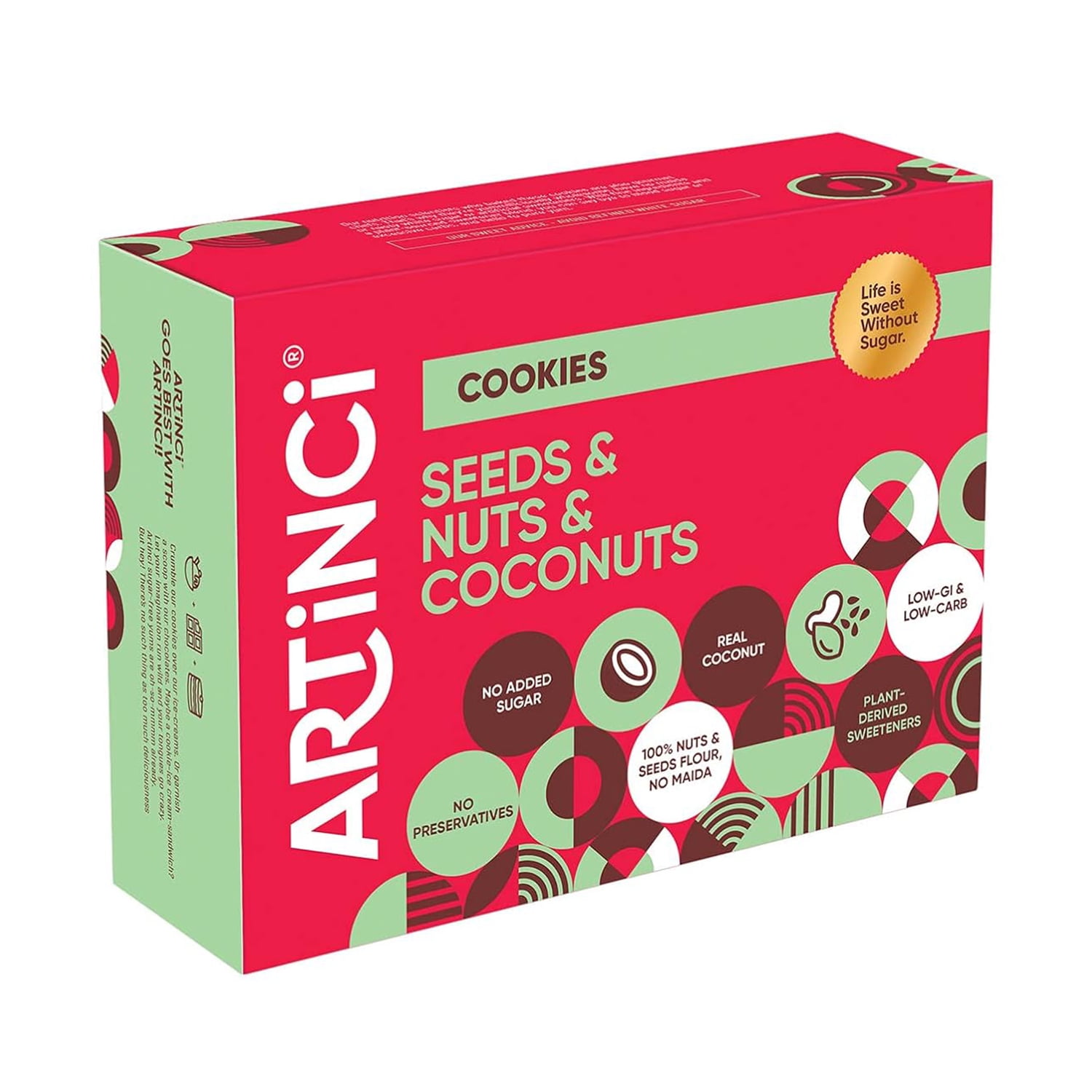 Artinci | Coconut Keto Cookies | Diabetic Friendly | Sugar Free Biscuit ...