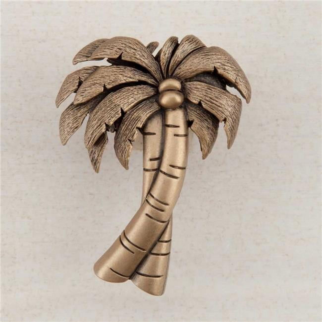 Artisan Collection Palm Tree Knob - Museum Gold - Walmart.com