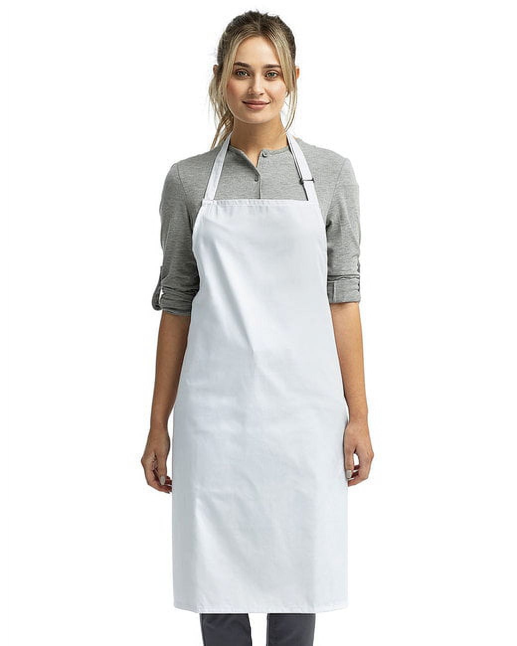 Artisan Collection by Reprime RP150 Recycled Bib Apron-White - Walmart.com