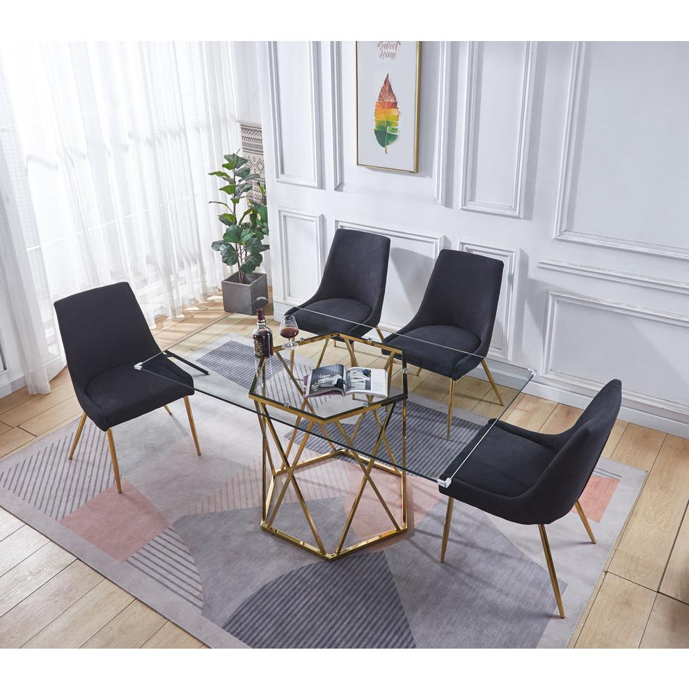 Artisan Design Rectangular Dining Table 10Mm Clear - Walmart.com