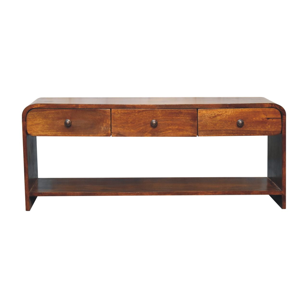 Artisan Furniture Solid Wood Aspen Slim Media Unit - Walmart.com