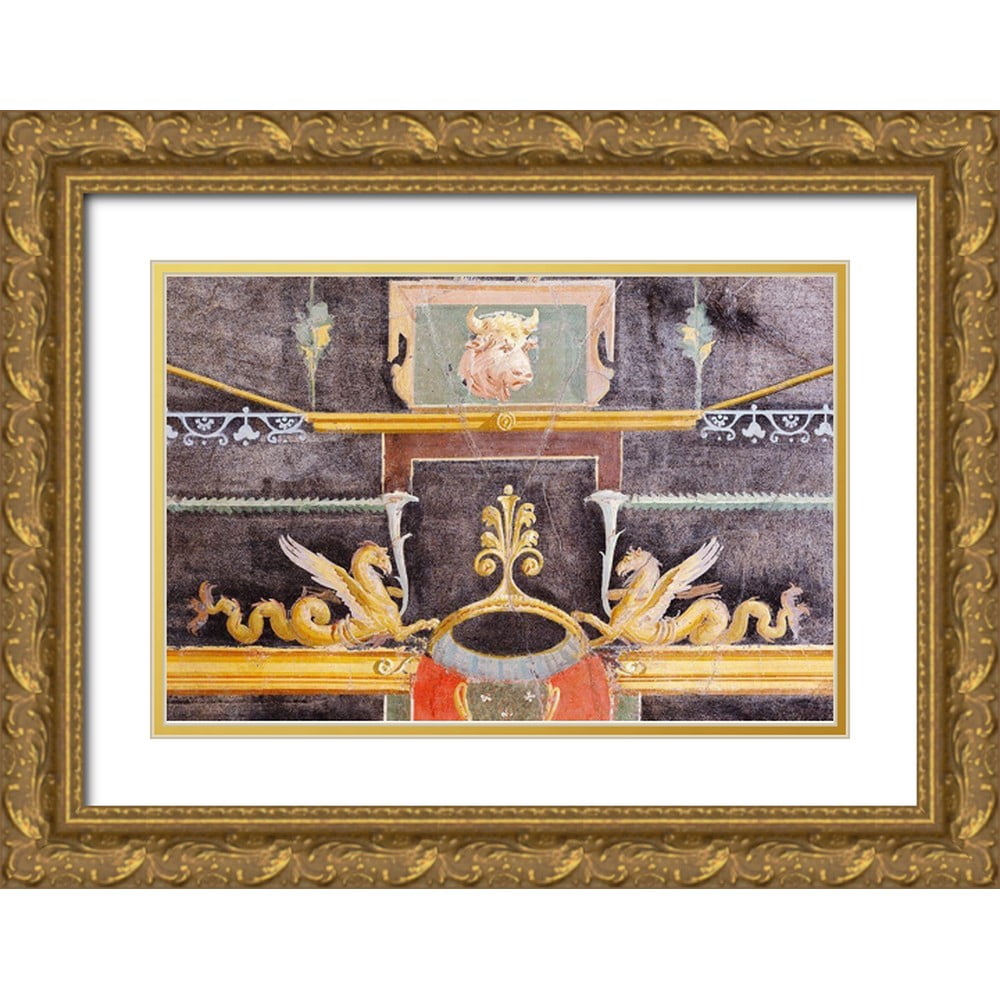 Unknown 1st Century Roman Artisan 24x17 Gold Ornate Wood Framed with ...