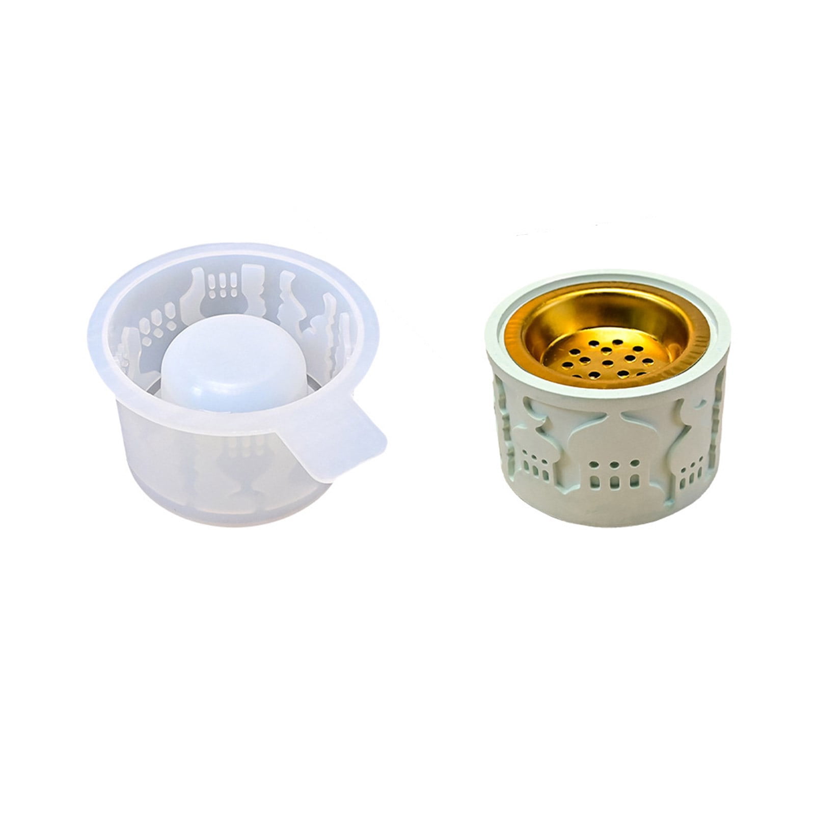 Artisanal Arabic Design Silicone Mold For Handmade Fragrances Diffusers ...