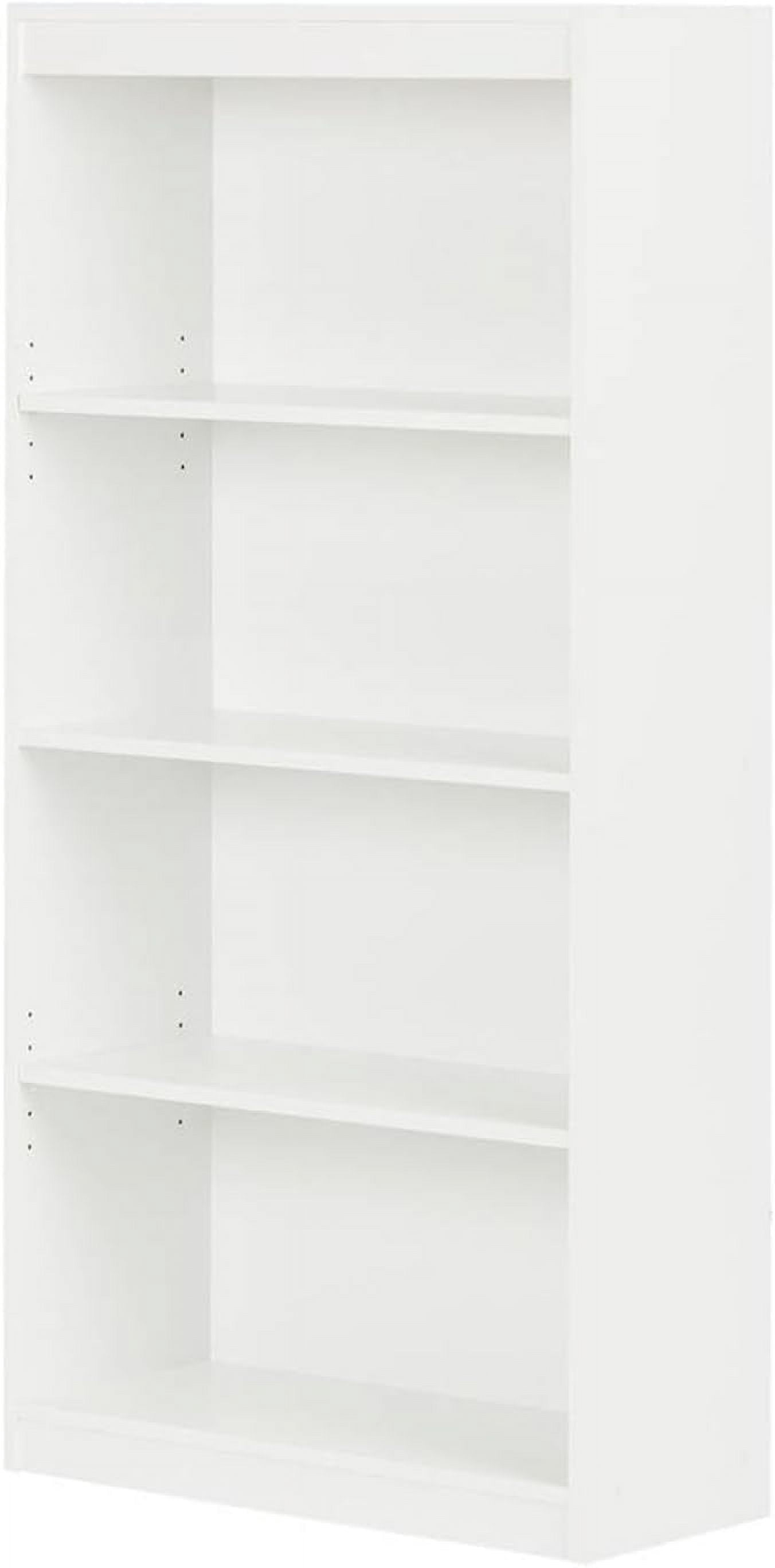 Artisanal Artistry 4-Shelf Bookcase - Compact Versatile Bookcase w ...