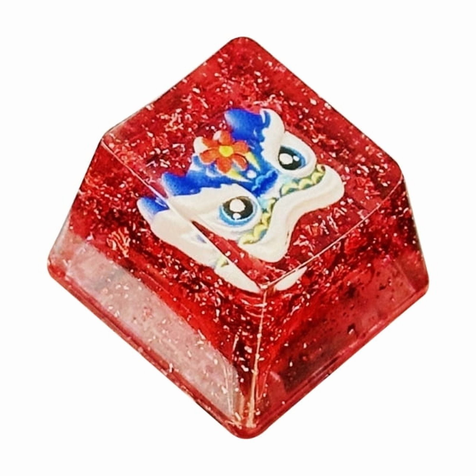 Artisanal Clear Keycap, Durability Resin Keycap for MX Mechanical ...