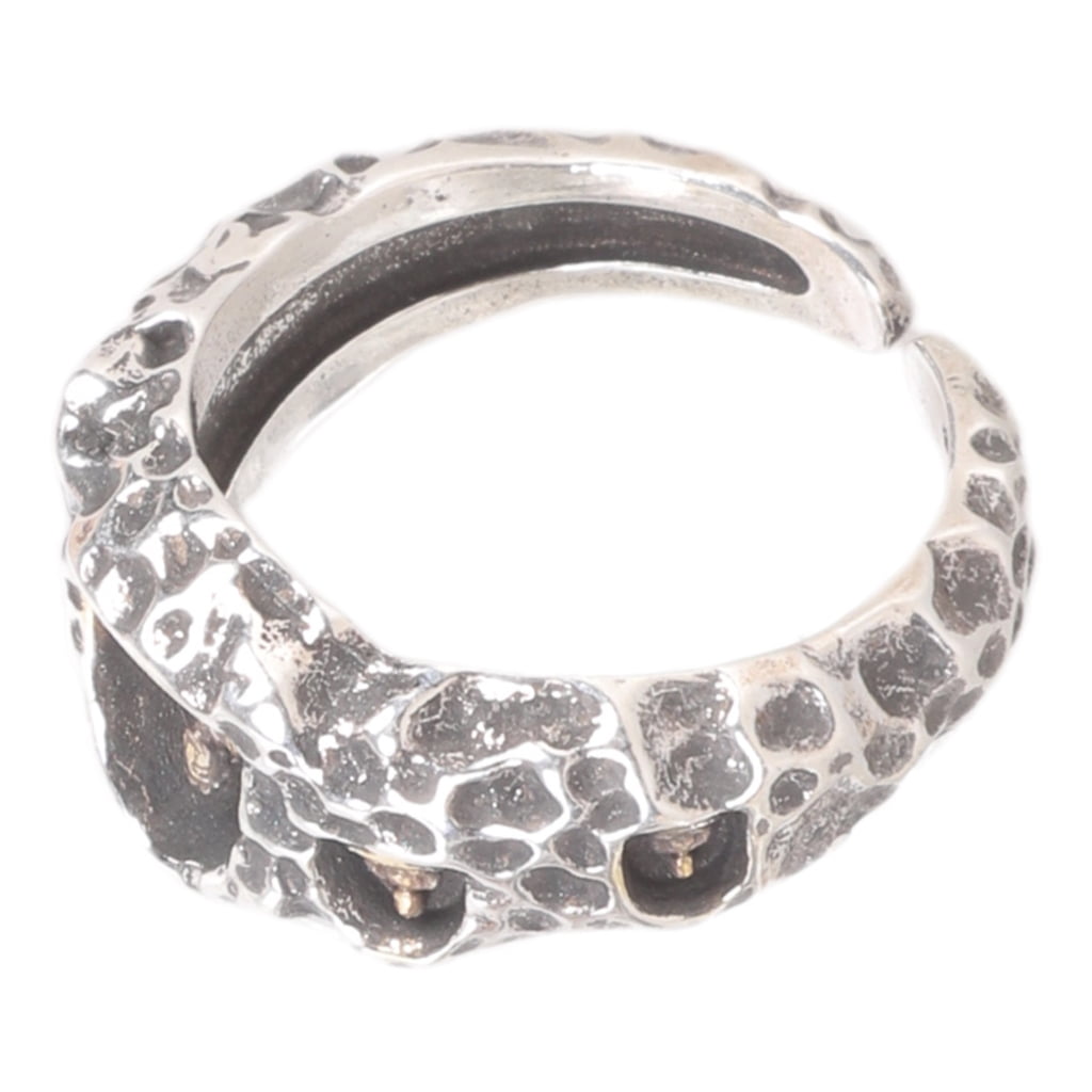 Artisanal Copper Rings Adjustable Size Stone Design Unique Jewelry For ...