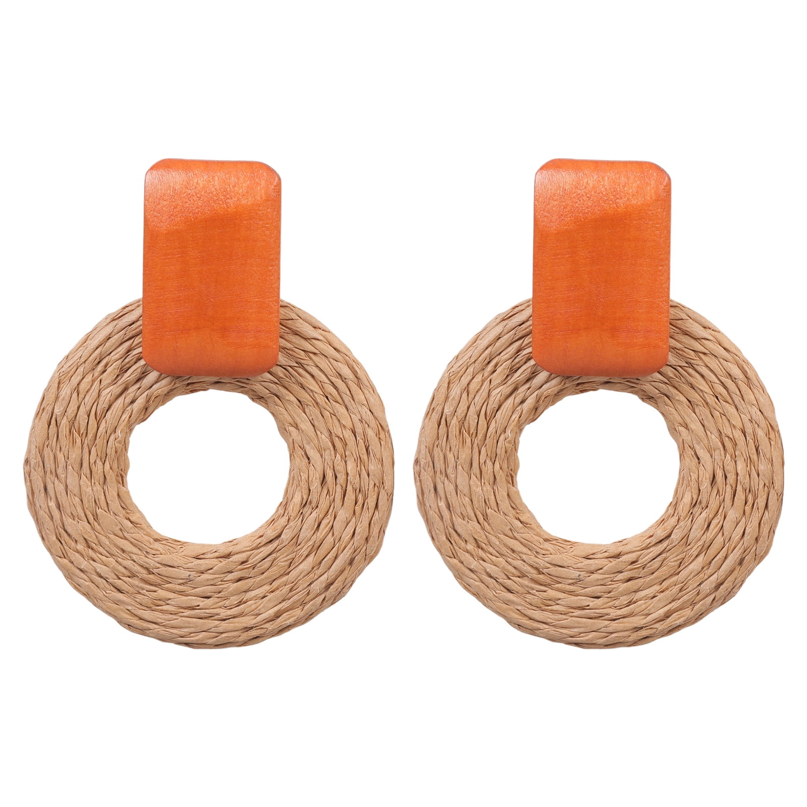 Artisanal Crafted Natural Earrings Bohemian Styles Allergy Proof Ear ...