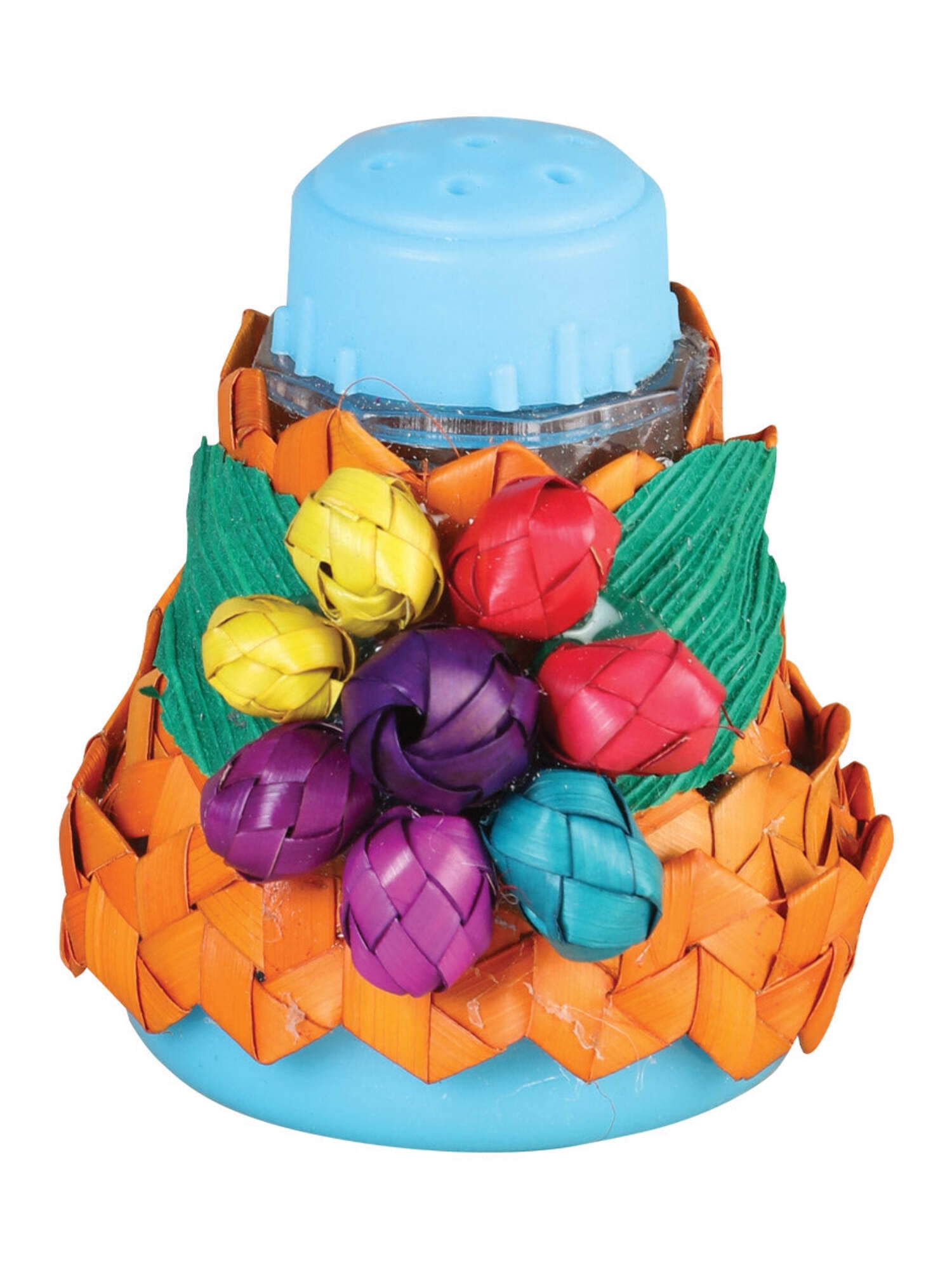 Artisanal Decorative Salt Dispenser 100% Palm Leaf Multicolor 602138 ...