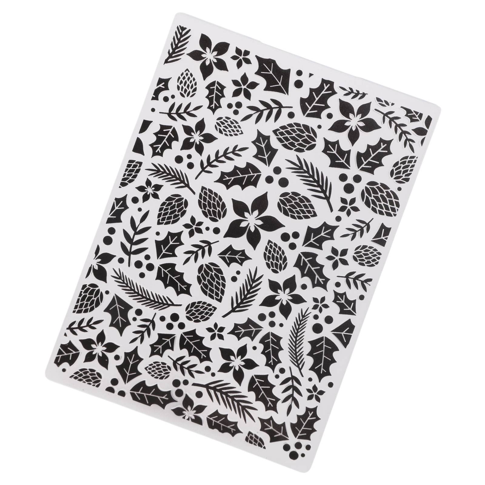 Artisanal Embossing Template for Paper Crafting Sturdy Plastic Stamping ...